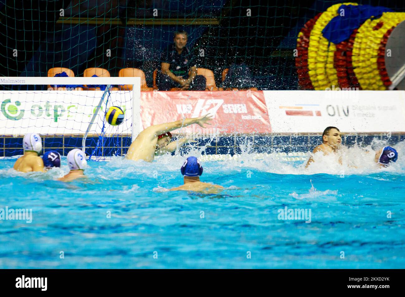 21.09.2019., Split - Third qualifying round for the Water Polo Champions League: Jadran ...