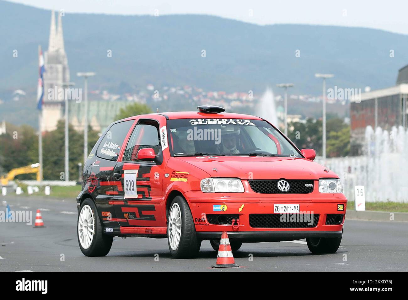 22.09.2019., Zagreb, Croatia - Popular Fast and Furious Race was held ...