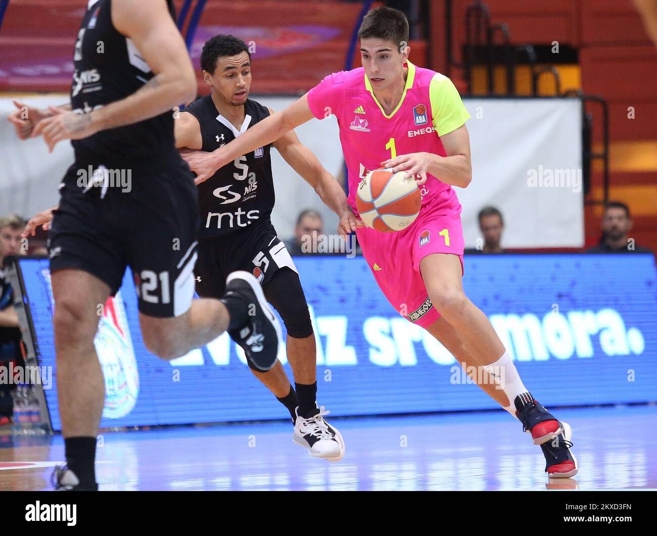 26.09.2019., Zagreb, Croatia - Basketball Superkup ABA league, KK ...