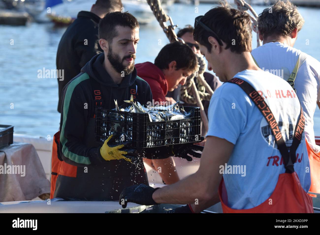 27.09.2019., Tribunj, Croatia - After a full moon and bad weather ...