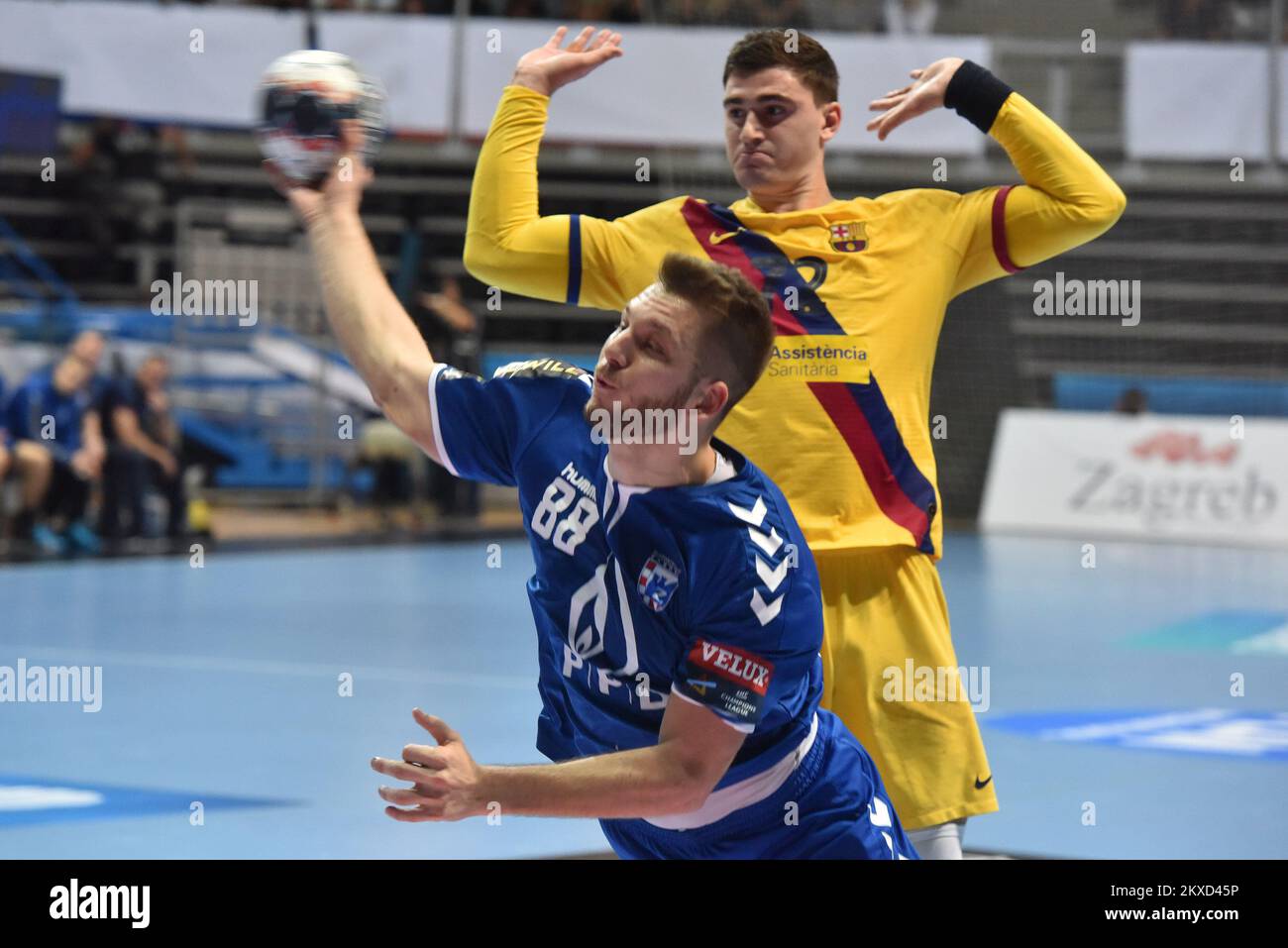 28.09.2019., Zadar, Croatia - VELUX EHF Champions League, group A ...