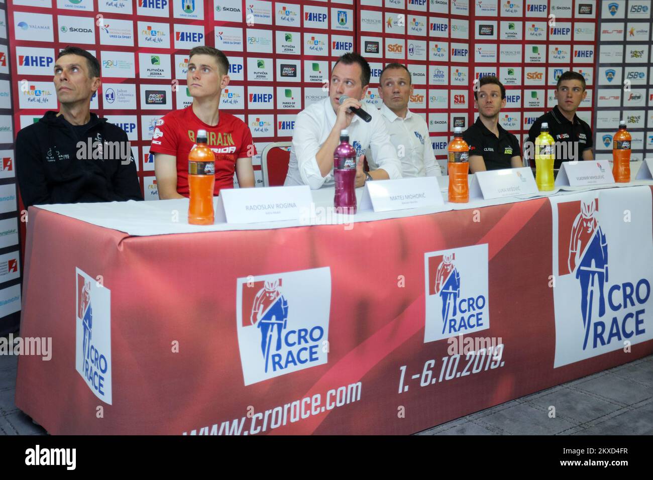 30.09.2019., Osijek, Croatia - Press conference ahead of tomorrow's ...