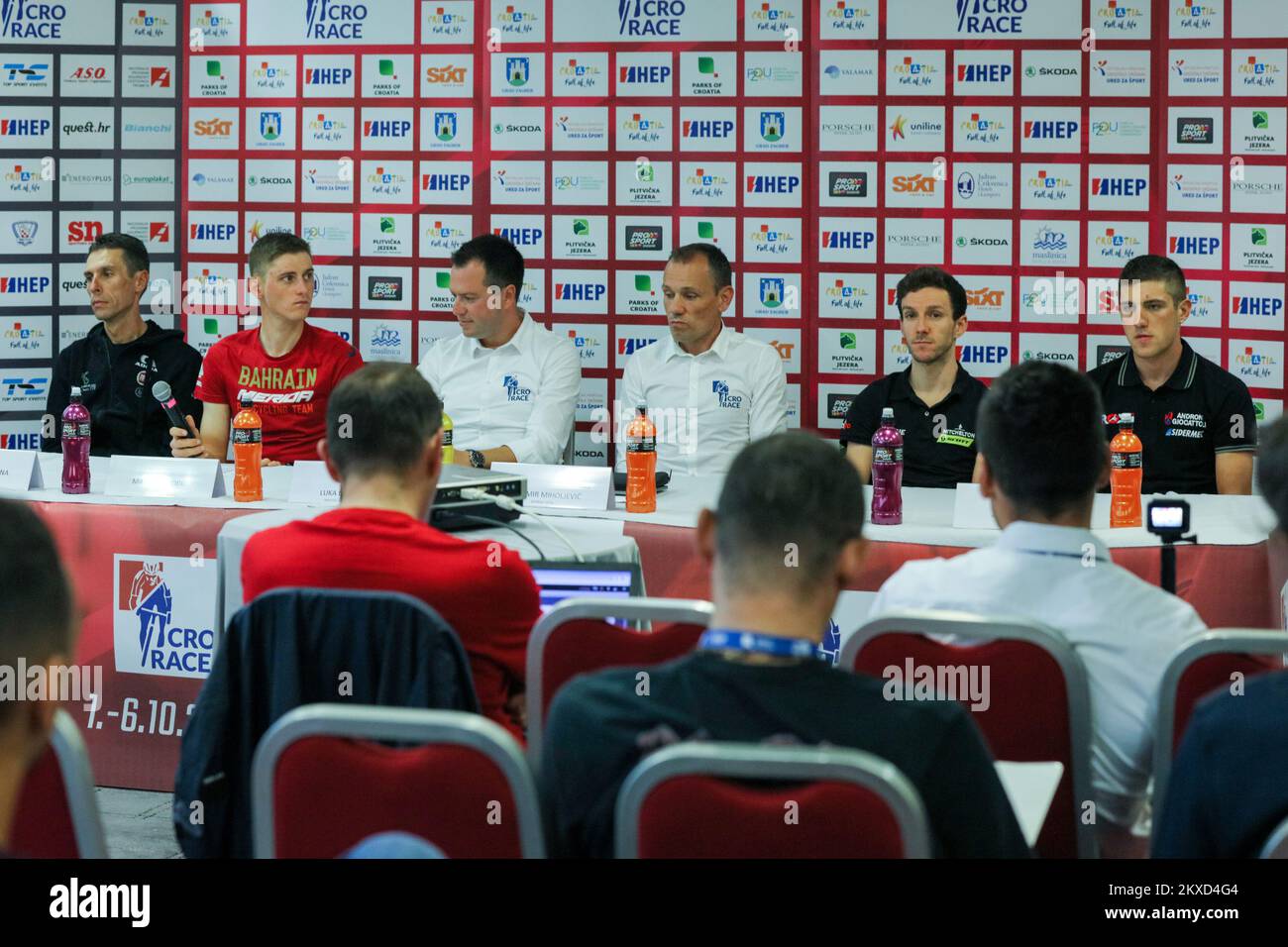 30.09.2019., Osijek, Croatia - Press conference ahead of tomorrow's ...