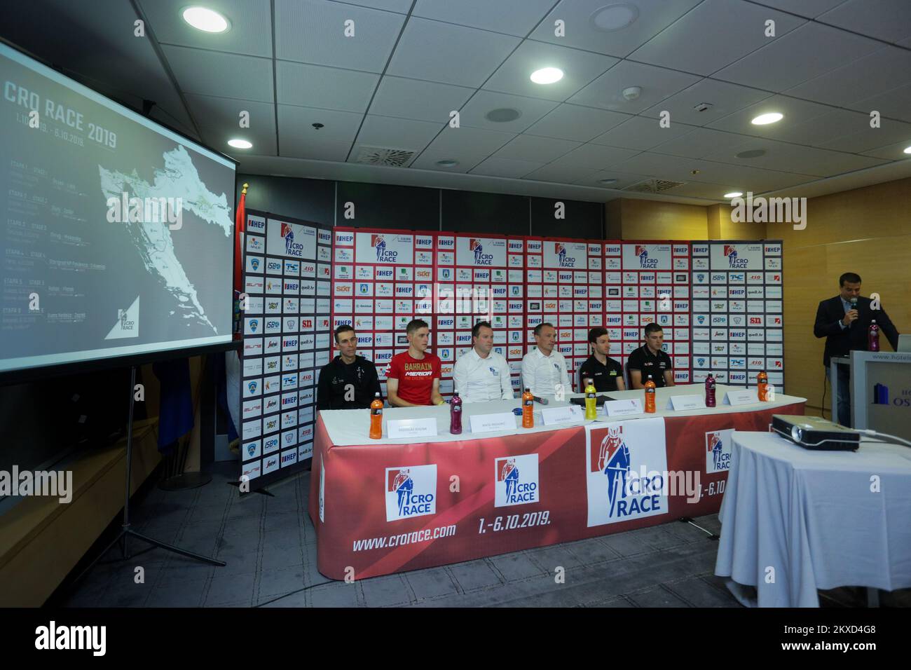 30.09.2019., Osijek, Croatia - Press conference ahead of tomorrow's ...
