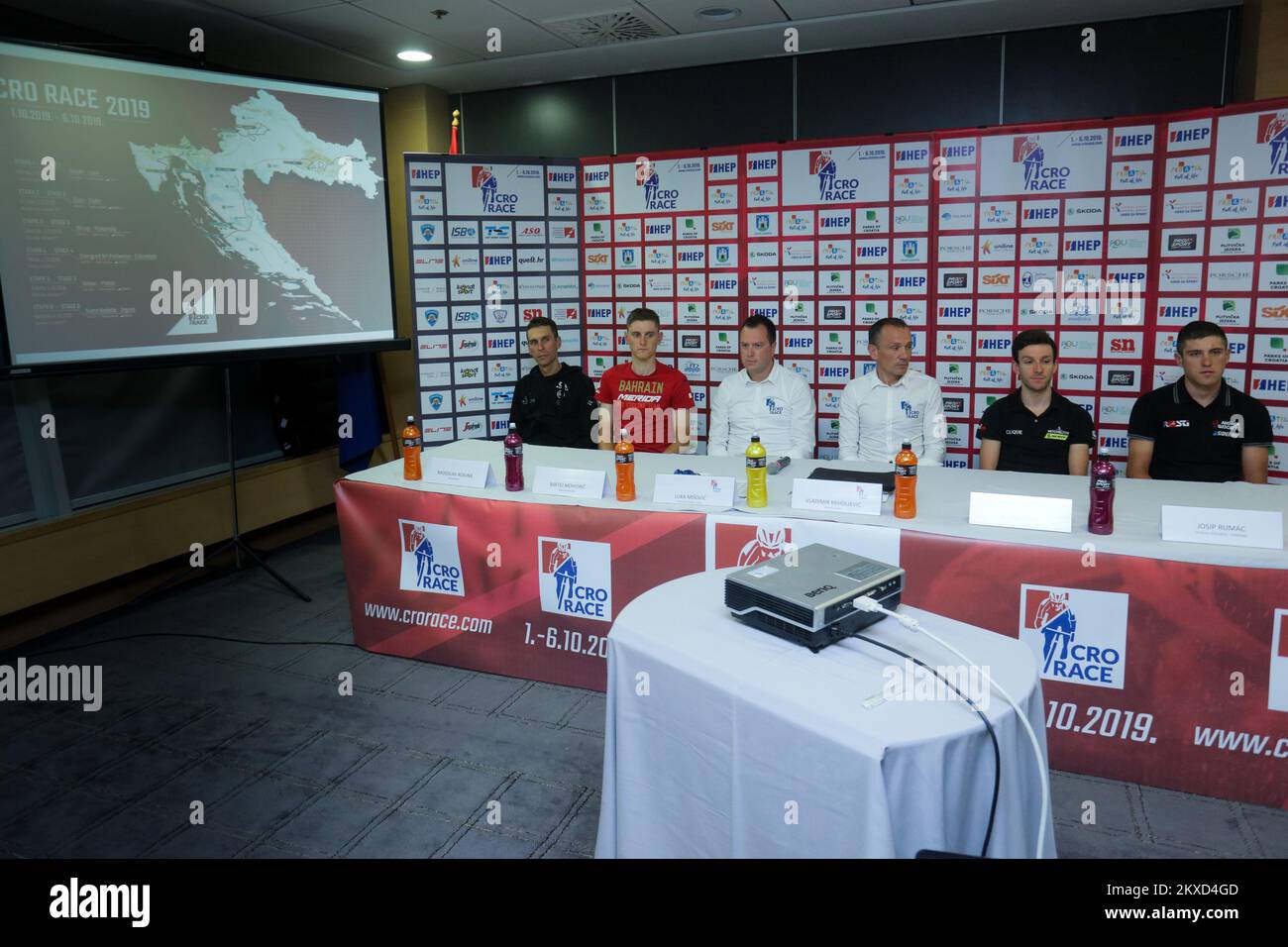 30.09.2019., Osijek, Croatia - Press conference ahead of tomorrow's ...