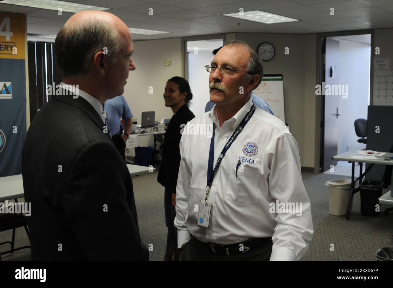 FEMA DFCO and Congressman at JFO in Alabama. Alabama Severe Storms ...