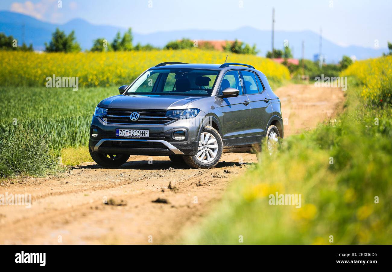 10.05.2019., Zagreb, Croatia - Car Volkswagen T-Cross. Photo: Slavko ...