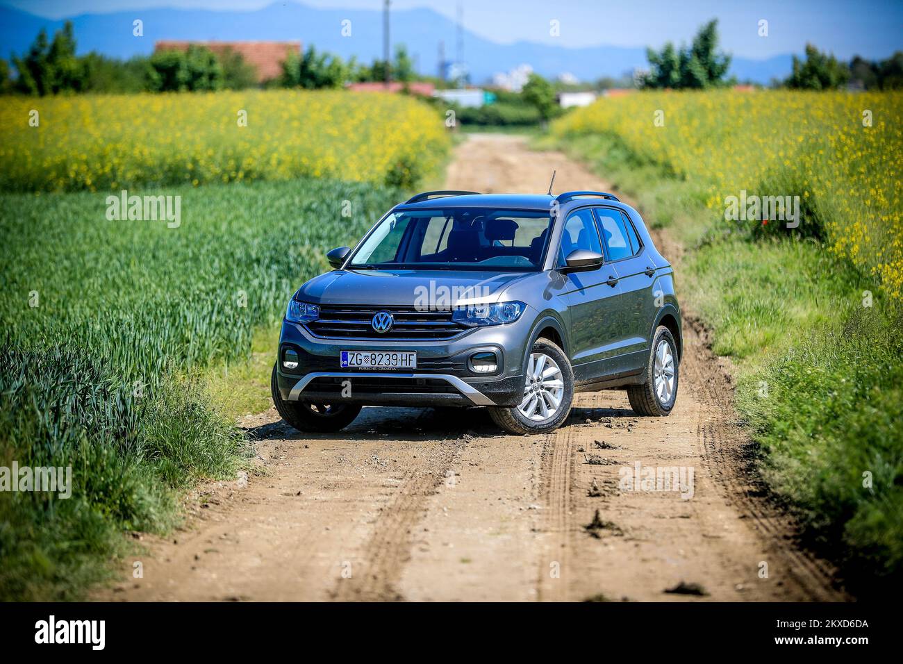 10.05.2019., Zagreb, Croatia - Car Volkswagen T-Cross. Photo: Slavko ...