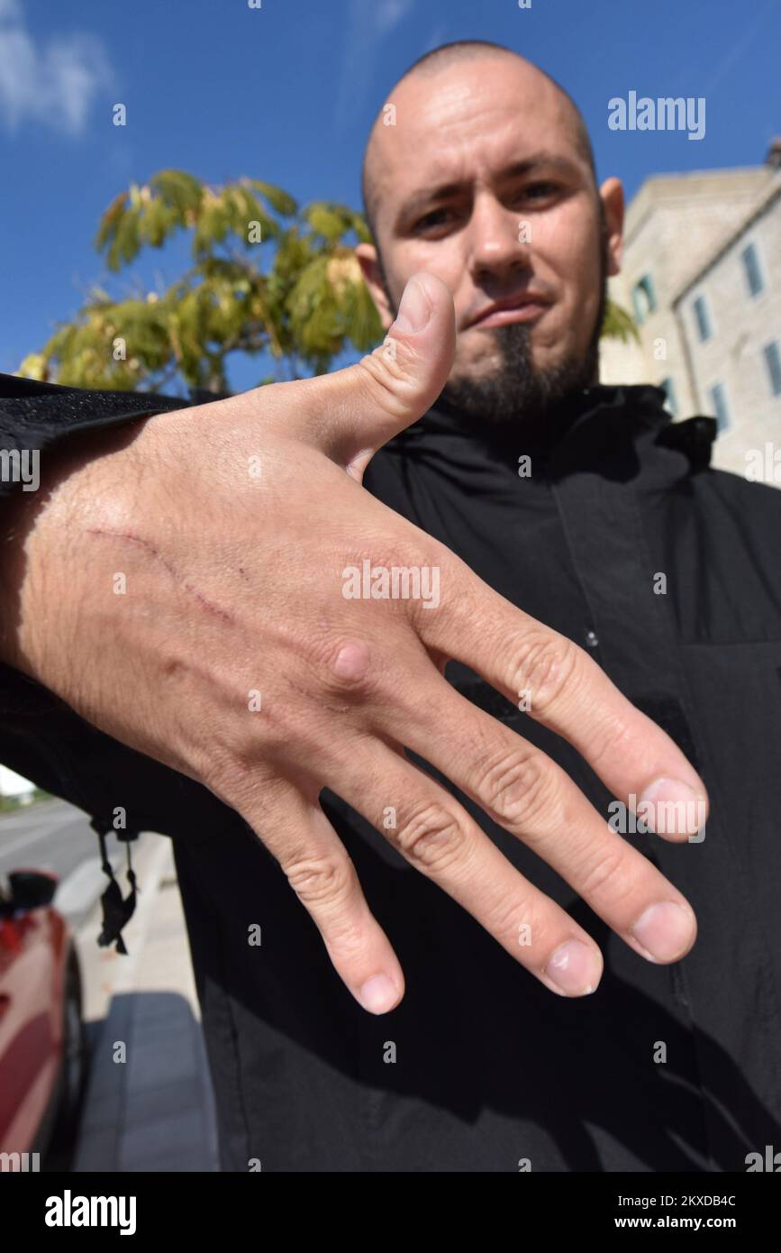 09.10.2019., Croatia, Sibenik - Denis Perisa Denis PeriÅ¡a is a ...
