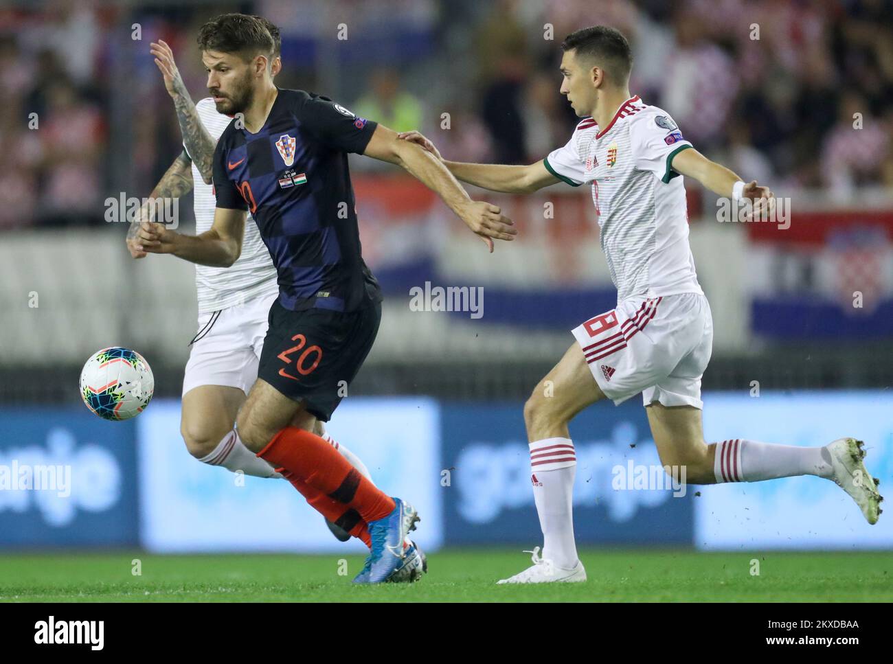 10.10.2019., stadium Poljud, Split, Croatia - Qualifications for ...
