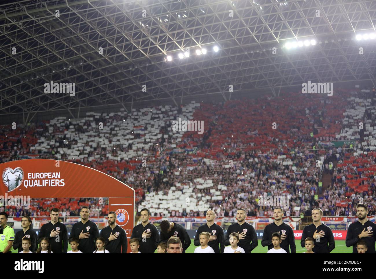 10.10.2019., stadium Poljud, Split, Croatia - Qualifications for ...