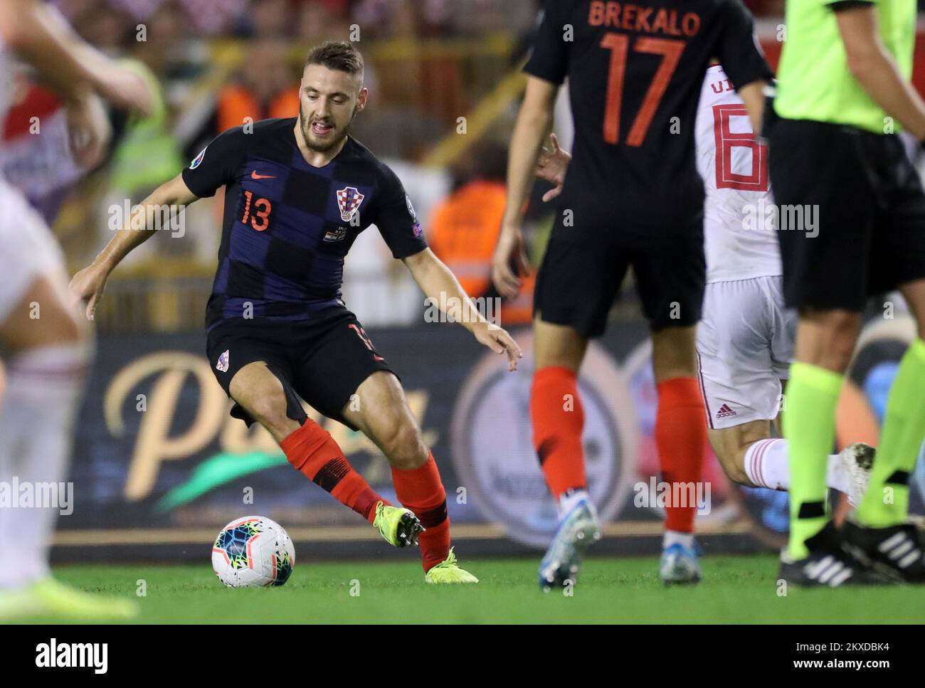 10.10.2019., stadium Poljud, Split, Croatia - Qualifications for ...