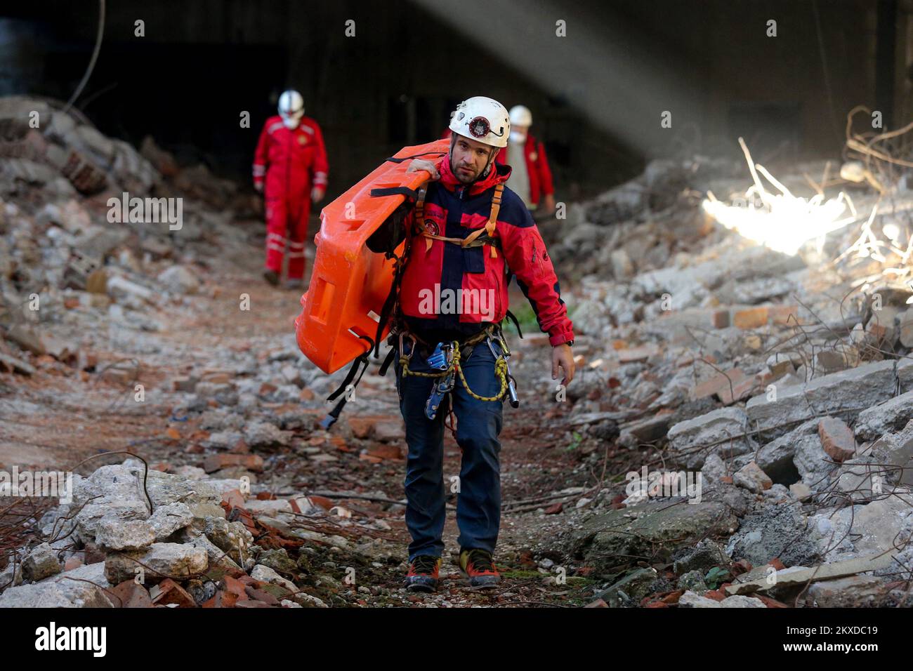 12.10.2019., Zagreb, Croatia - The Emergency Management Office has ...