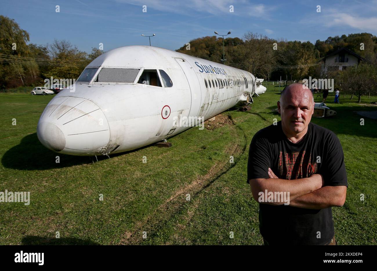 22.10.2019., Strmec Stubicki, Croatia - Robert Sedlar from Zabok bought ...