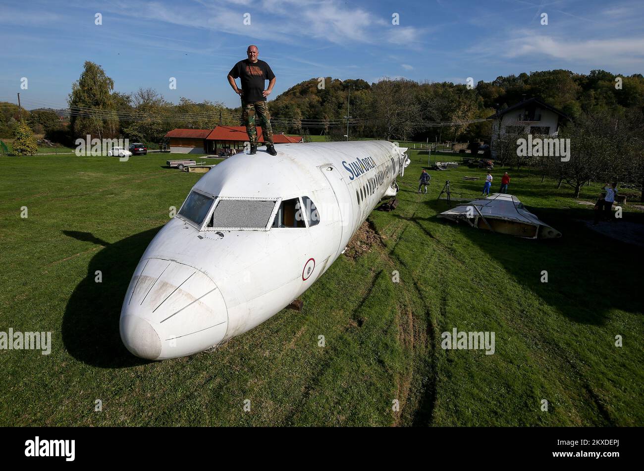 22.10.2019., Strmec Stubicki, Croatia - Robert Sedlar from Zabok bought ...