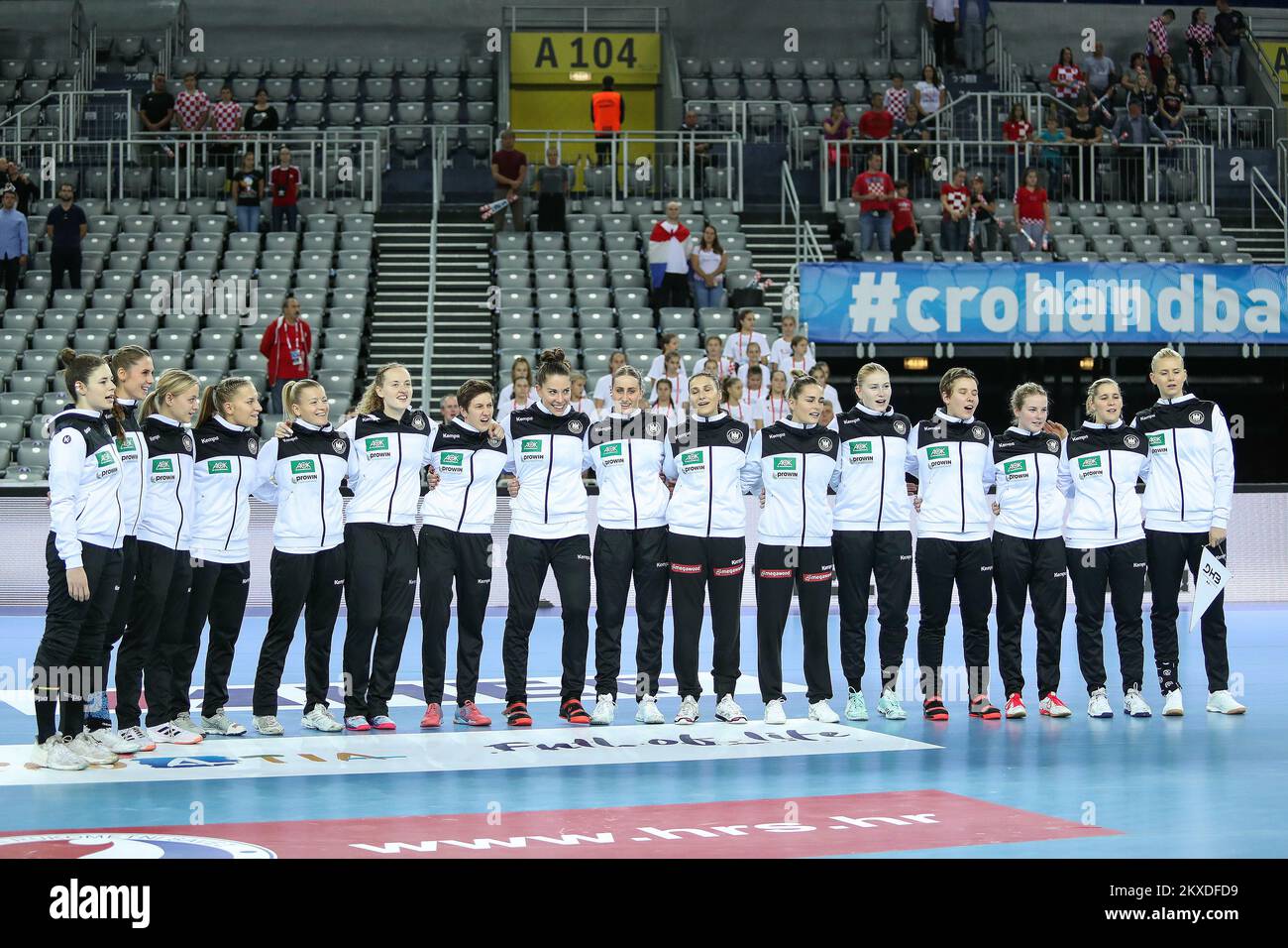 23.10.2019., Croatia, Zagreb - Friendly handball match between Croatia ...
