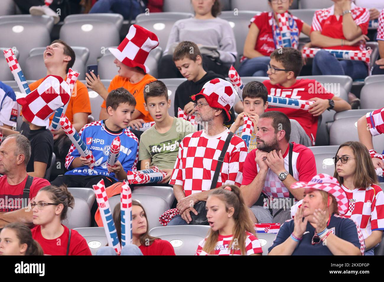 23.10.2019., Croatia, Zagreb - Friendly handball match between Croatia ...