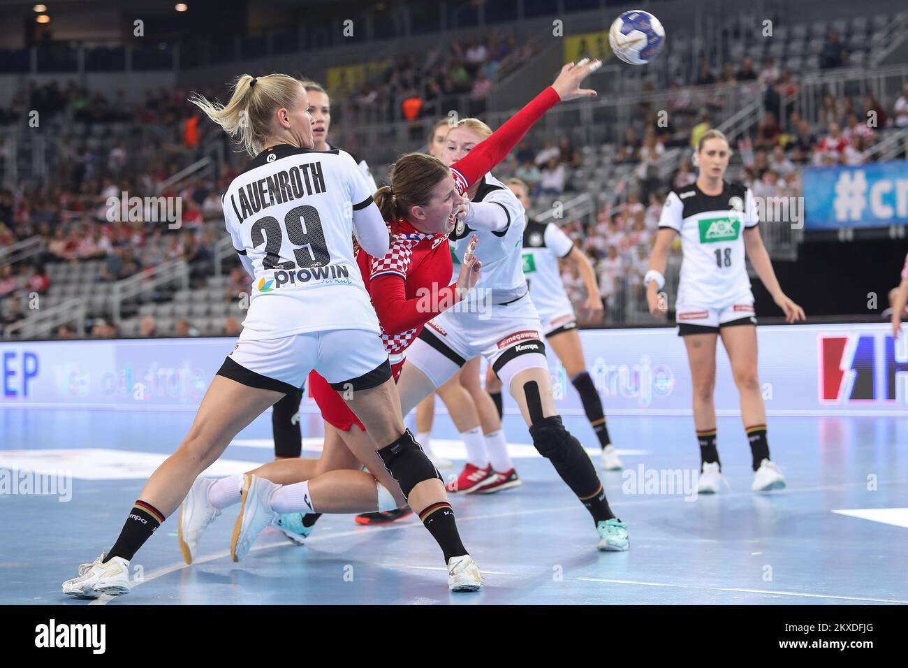 23.10.2019., Croatia, Zagreb - Friendly handball match between Croatia ...