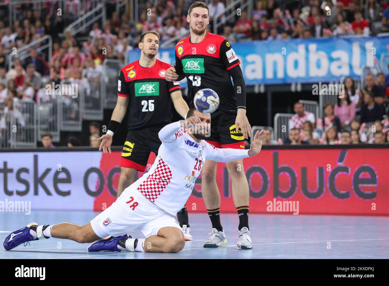 23.10.2019., Croatia, Zagreb - Friendly handball match between Croatia ...