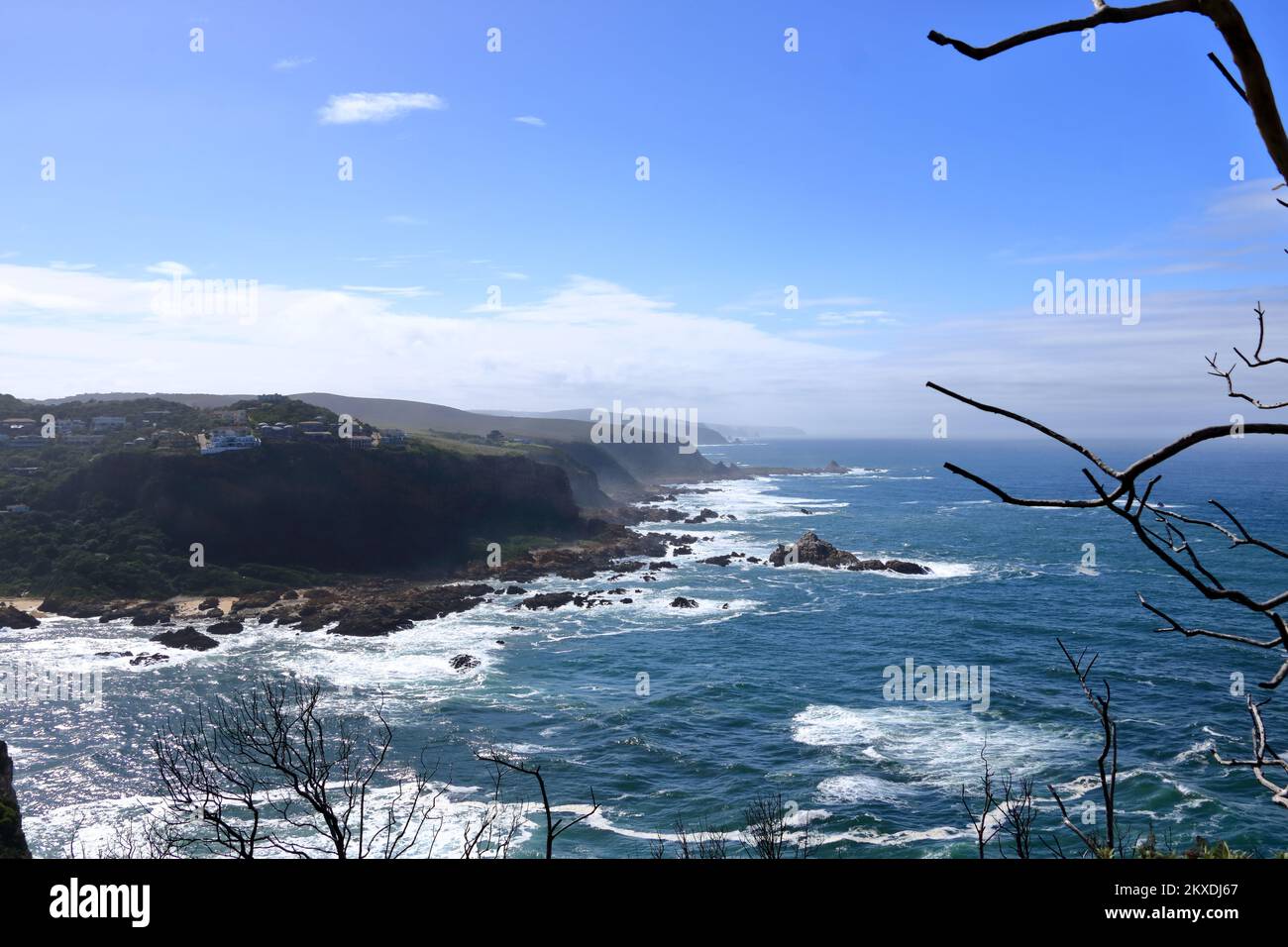 The Amazing view to the sea Featherbed Nature Reserve, Knysna, South ...