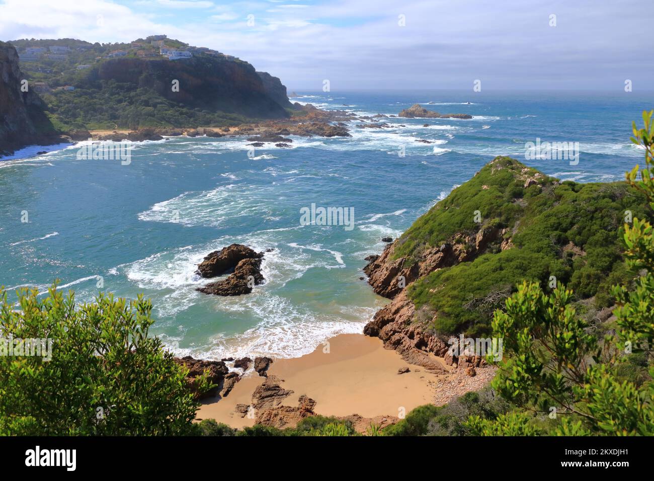 The Amazing view to the sea Featherbed Nature Reserve, Knysna, South ...