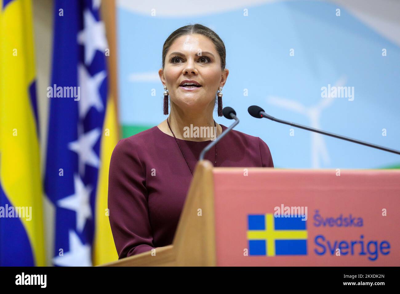 06.11.2019., Bosnia and Herzeovina, Sarajevo - HRH Crown Princess ...