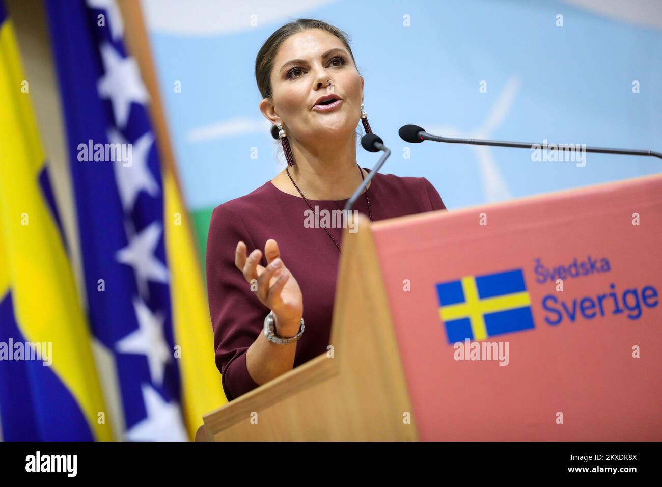 06.11.2019., Bosnia and Herzeovina, Sarajevo - HRH Crown Princess ...