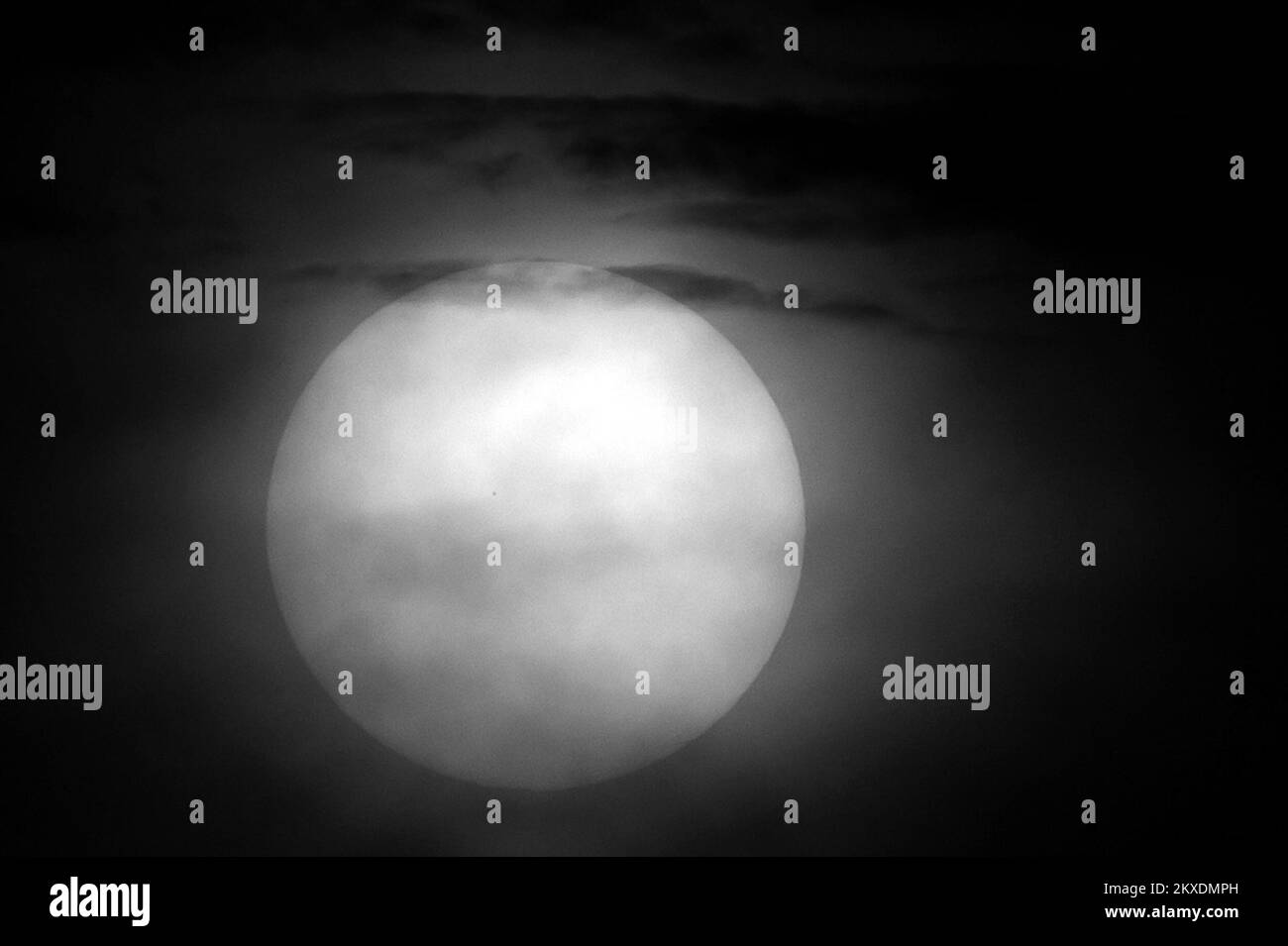 11.11.2019., Croatia, Split - Mercury Transit in Front of the Sun, a ...