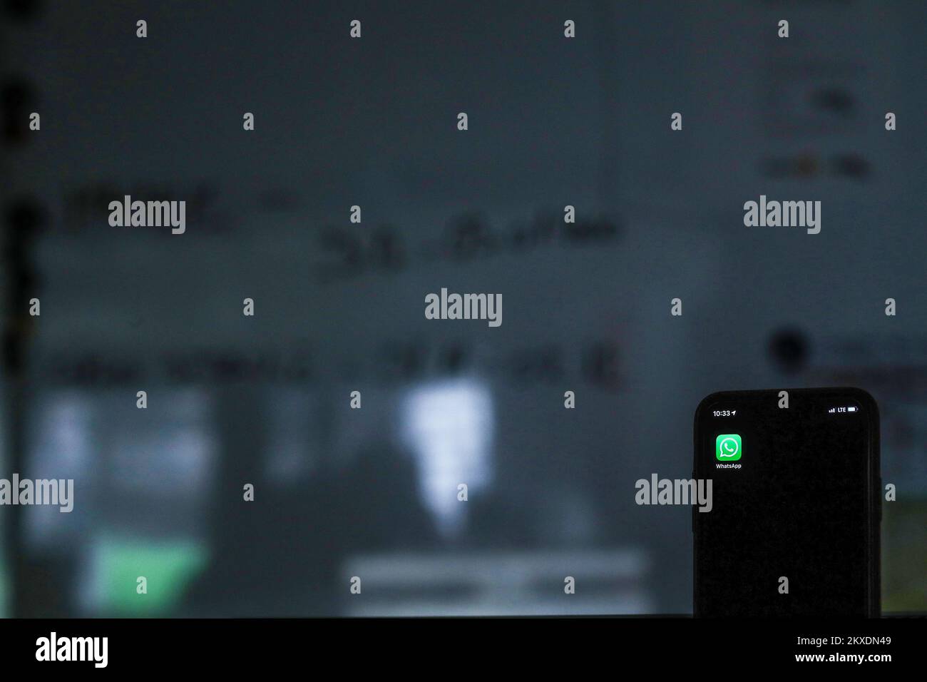 12.11.2019., Zagreb, Croatia - WhatsApp is a cross-platform mobile ...