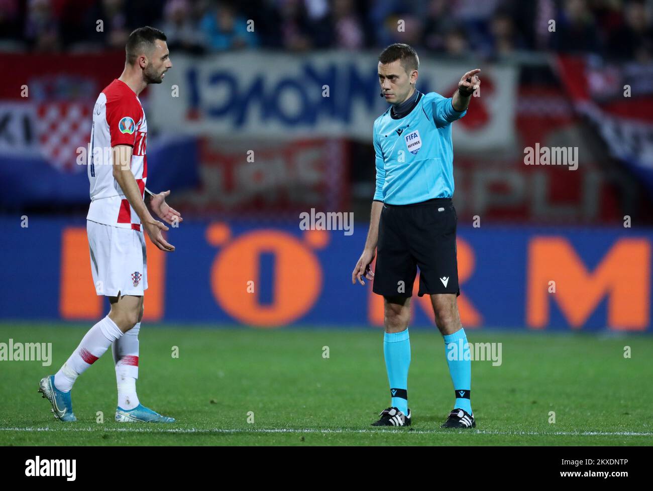 16.11.2019., Croatia, Rijeka, stadium Rujevica - Qualification for Euro ...