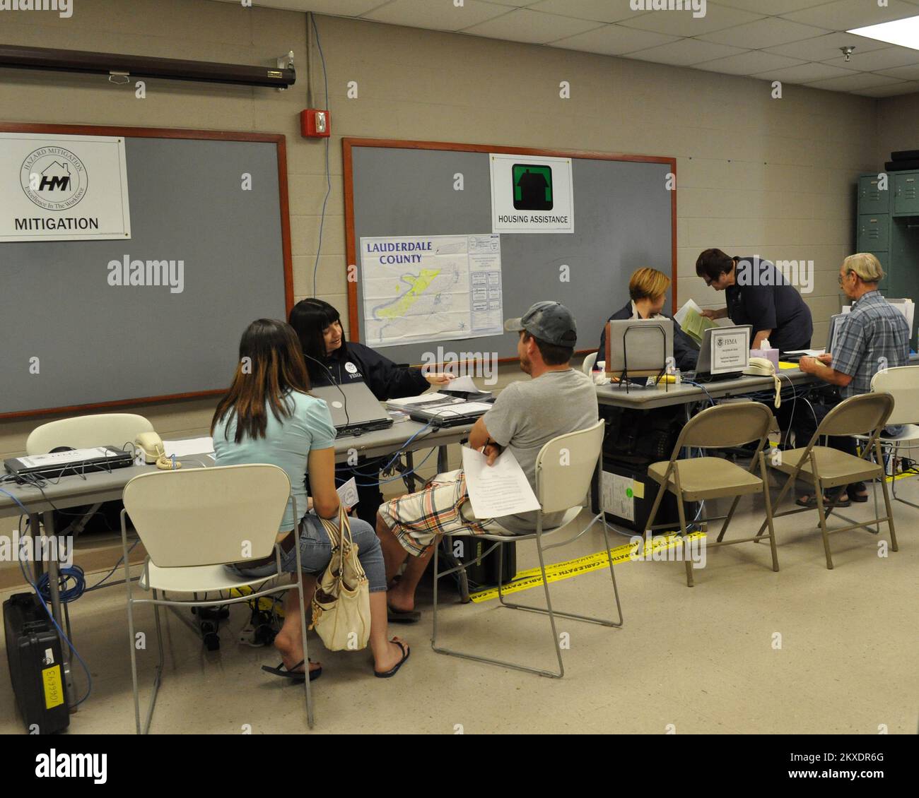 Busy Disaster Recovery Center. Tennessee Severe Storms, Tornadoes ...