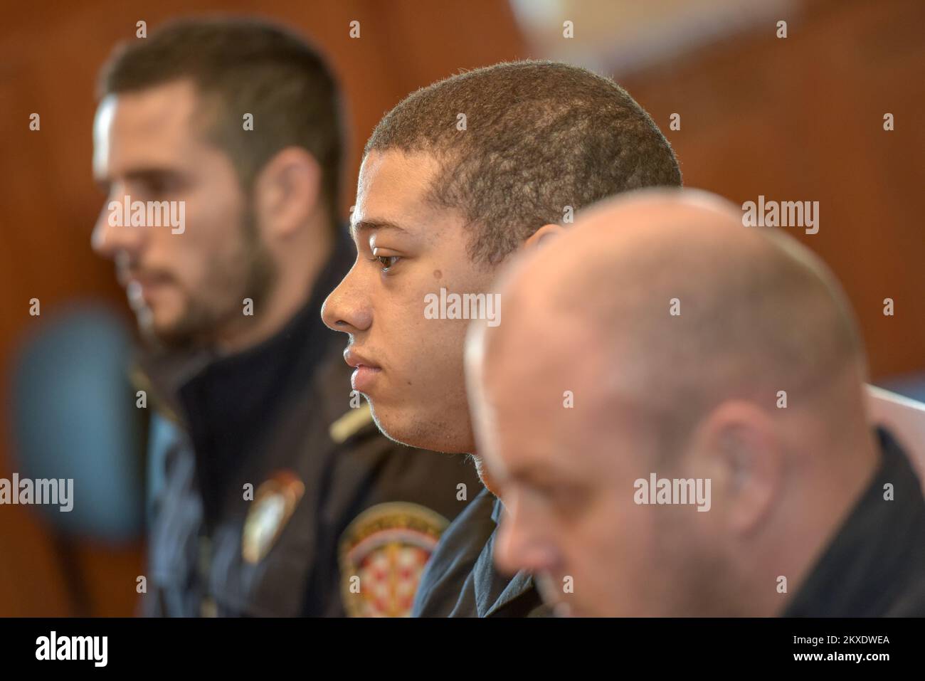 29.11.2019., Zadar, Croatia - The trial of a 25-year-old British ...