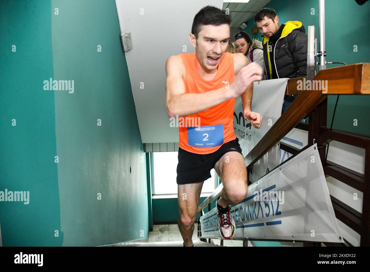 07.12.2019.. Zagreb - Zagrepcanka 512 - utrka stepenicama Photo: Josip ...