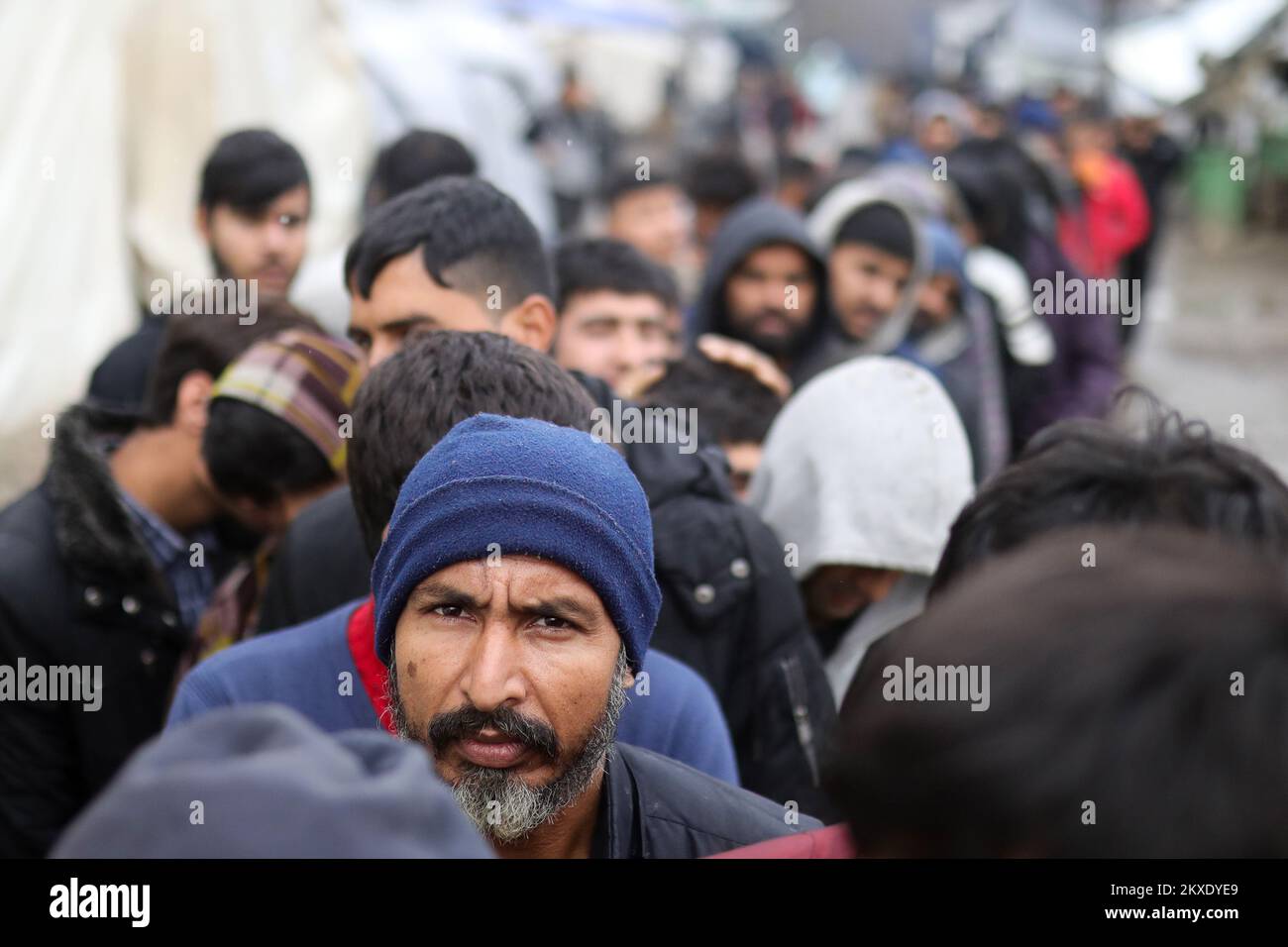 29.11.2019., Bihac, Bosnia and Herzegovina - Just under 1000 migrants ...