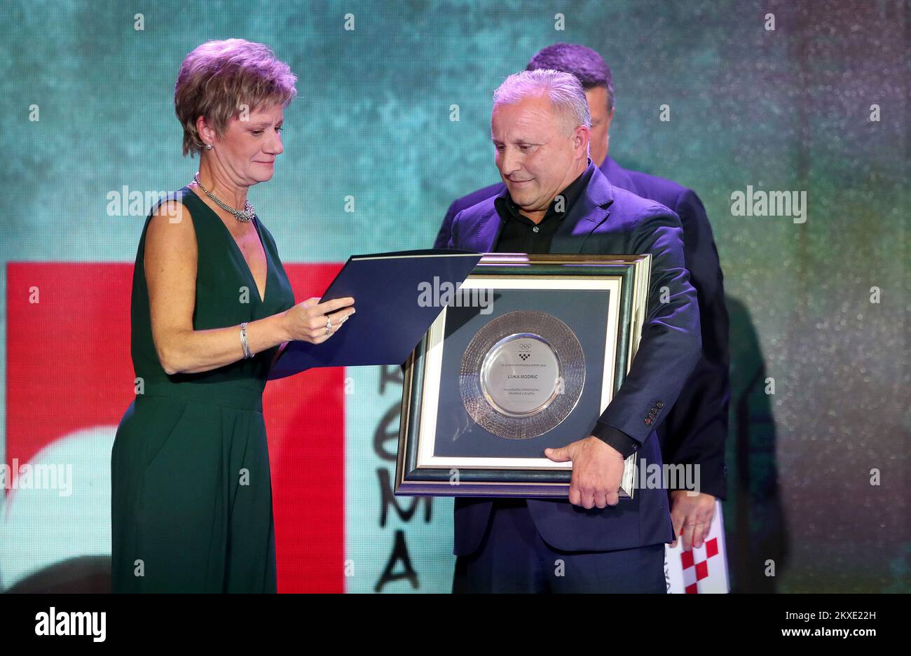 19.12.2019., Zagreb, Croatia - Awarding the most successful athletes ...