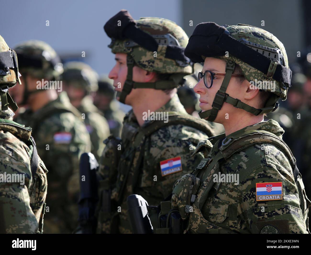 Croatian guards hi-res stock photography and images - Alamy