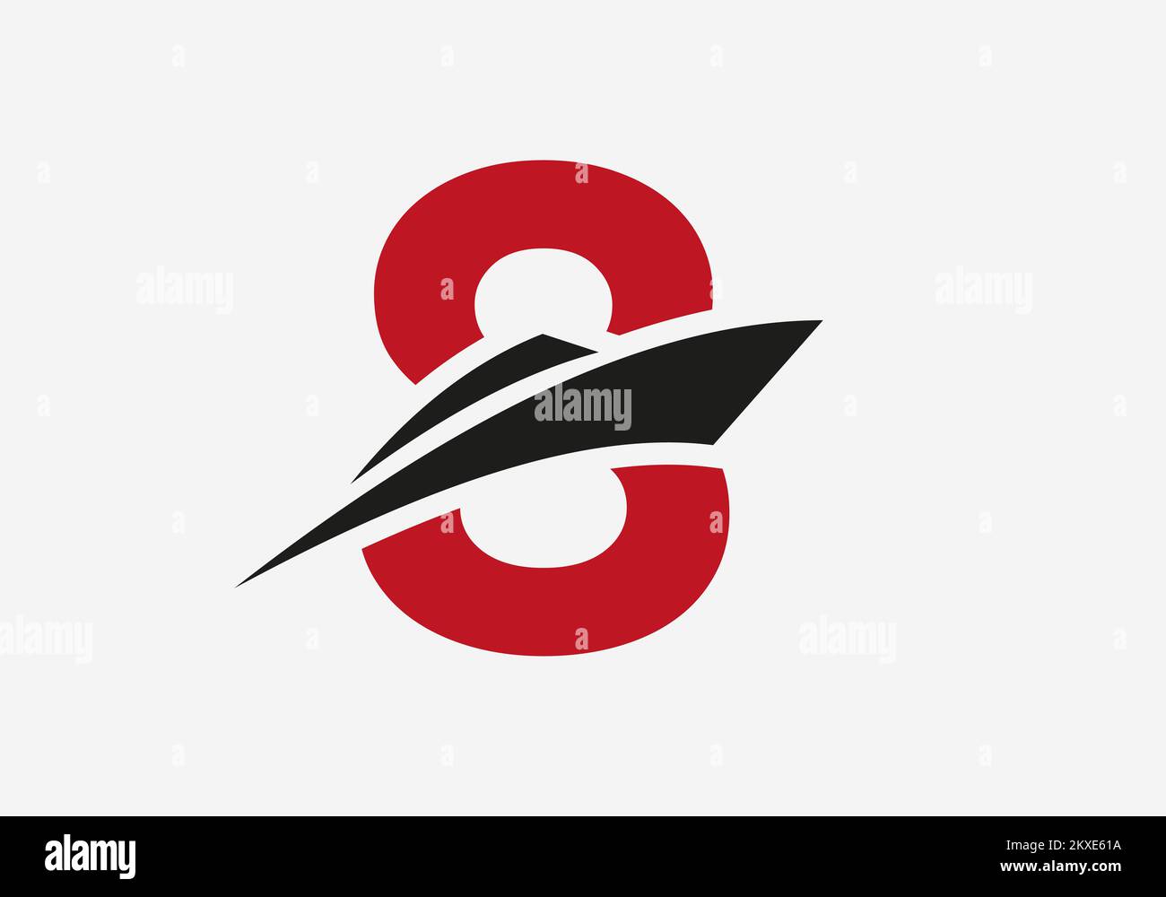 Letter 8 Shipping Logo Sailboat Symbol. Nautical Ship Sailing Boat Icon ...