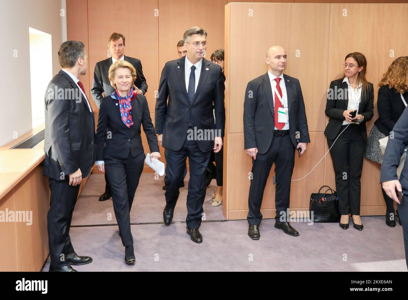 10.01.2020., Zagreb - Croatian Prime Minister Andrej Plenkovic and ... 10.01.2020., Zagreb - Croatian Prime Minister Andrej Plenkovic and ...
