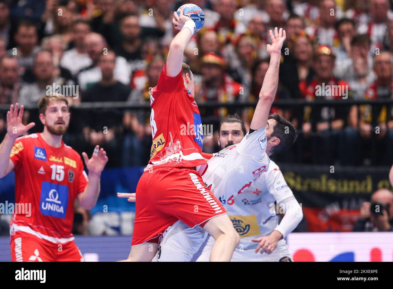 18.01.2020., Wiener Stadthalle, Vienna, Austria - 2020 European Men's ...