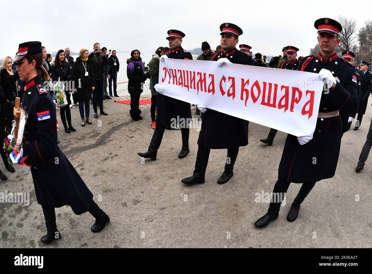 19.01.2020., Serbia, Beograd - A traditional swim for the Epiphany was ...