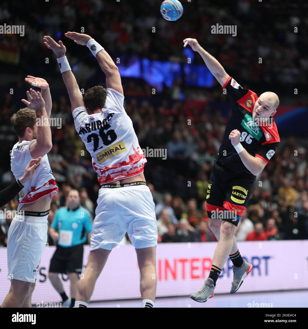 20.01.2020., Wiener Stadthalle, Vienna, Ausrtia - 2020 European Men's ...