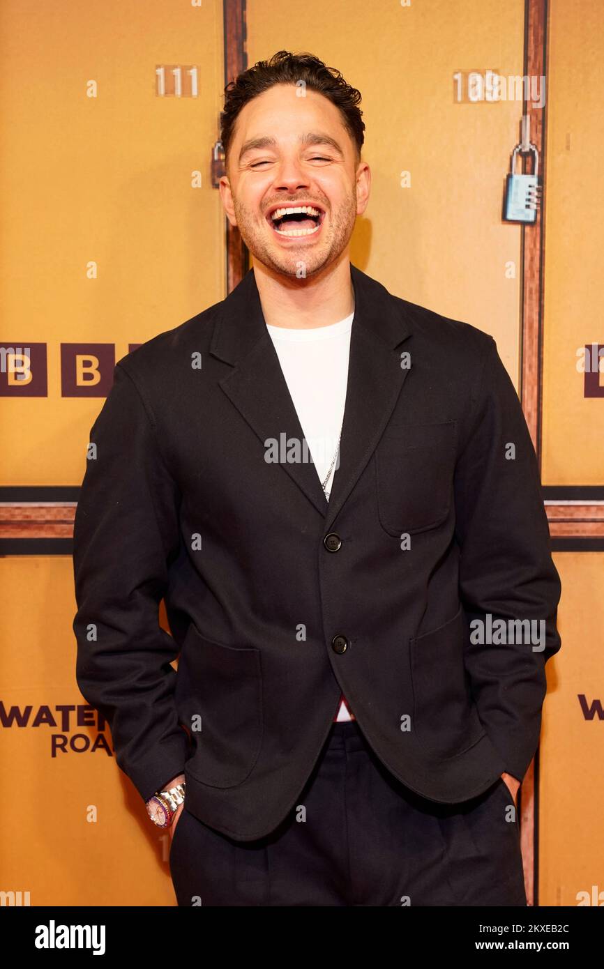 Adam Thomas attends the screening for new series of the BBC's Waterloo ...