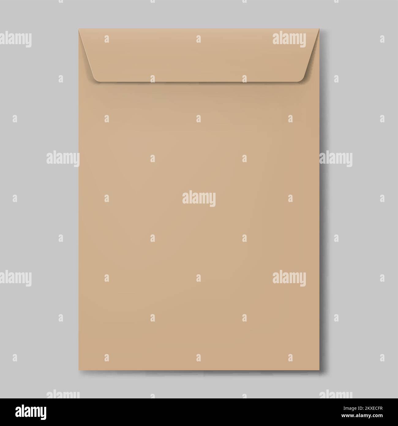 Brown envelope window Stock Vector Images - Alamy