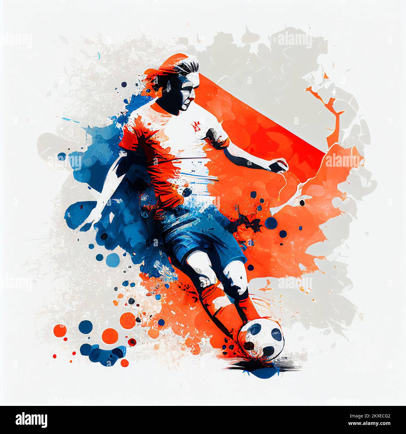 Dutch national team colours hi-res stock photography and images - Alamy