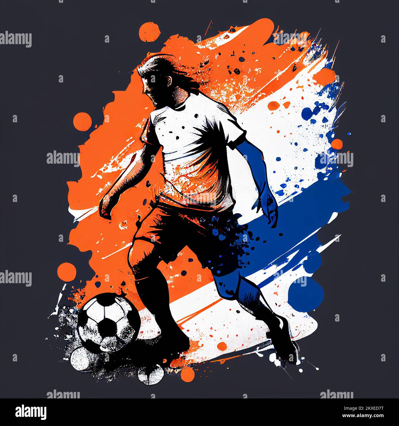 Dutch national team colours hi-res stock photography and images - Alamy