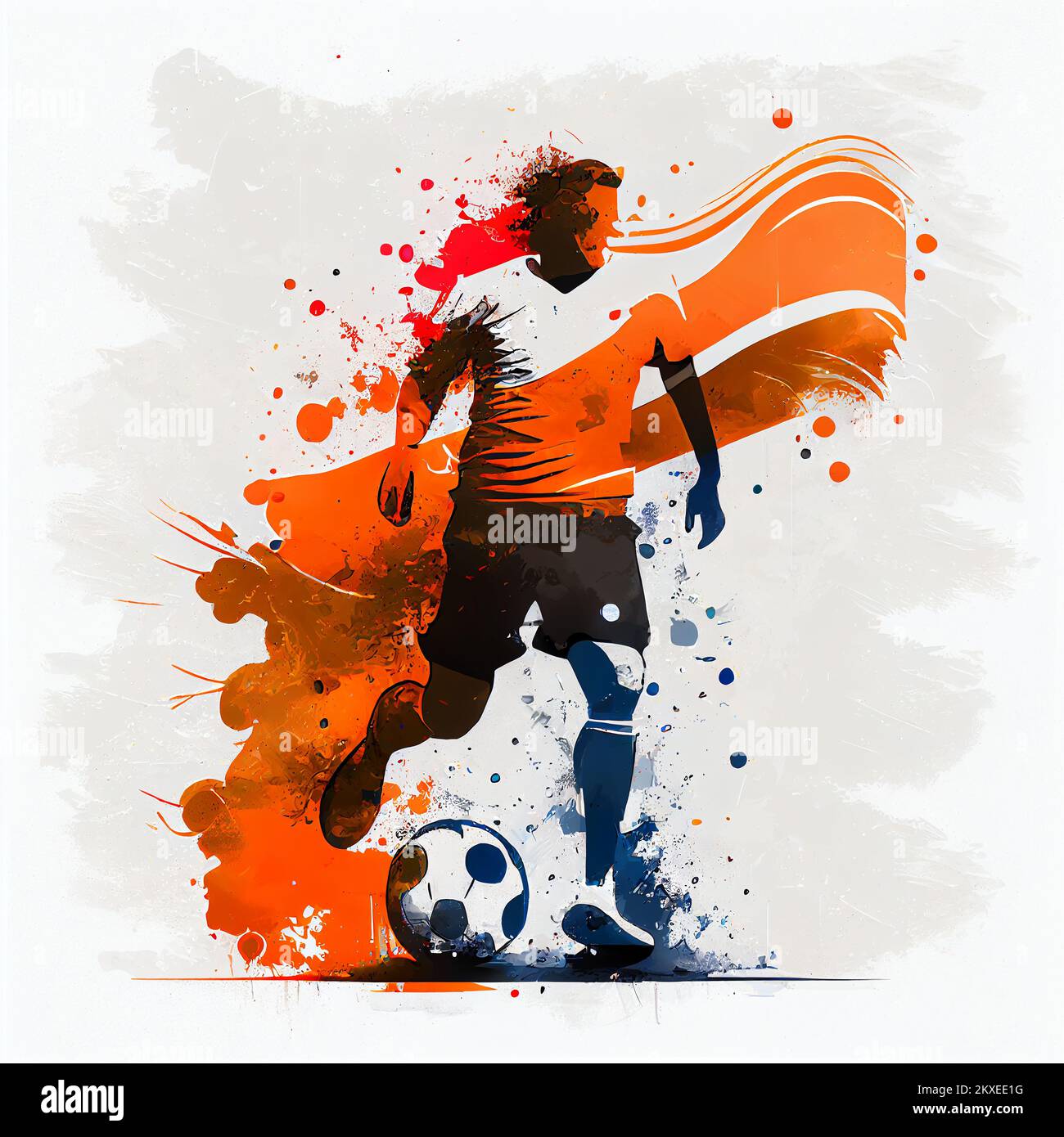 Dutch national team colours hi-res stock photography and images - Alamy