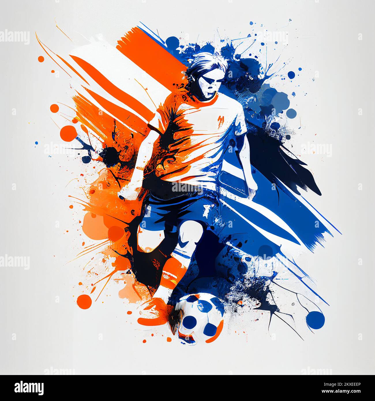 Dutch national team colours hi-res stock photography and images - Alamy