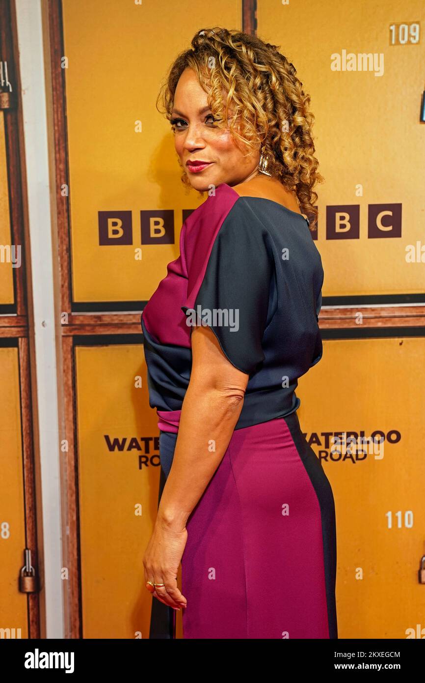 Angela Griffin attends the screening for new series of the BBC's ...