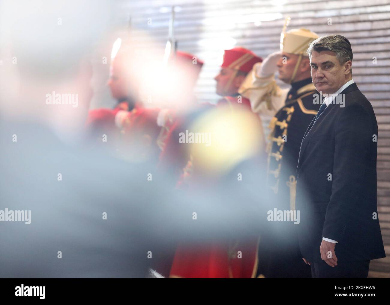 18.02.2020., Zagreb, Croatia - The inauguration ceremony of newly ...