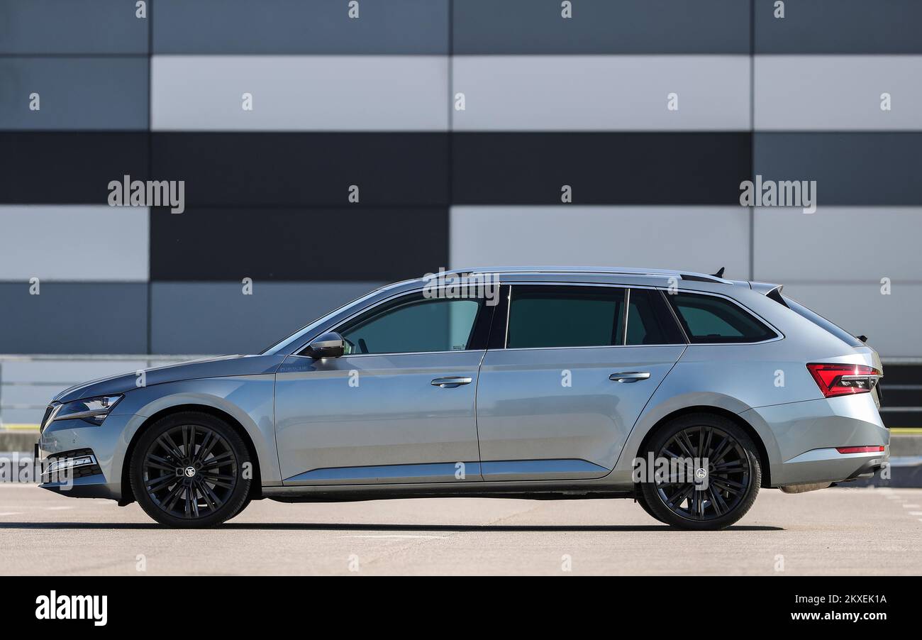 24.10.2019., Zagreb, Croatia - Car Skoda Superb Combi. Photo: Jurica ...
